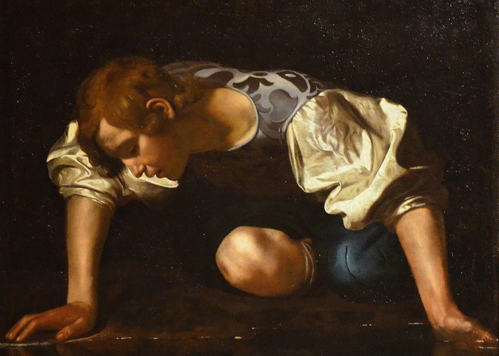 « Narcisse » du Caravage - S'aimer, est-ce s'emprisonner ? - Major Prépa