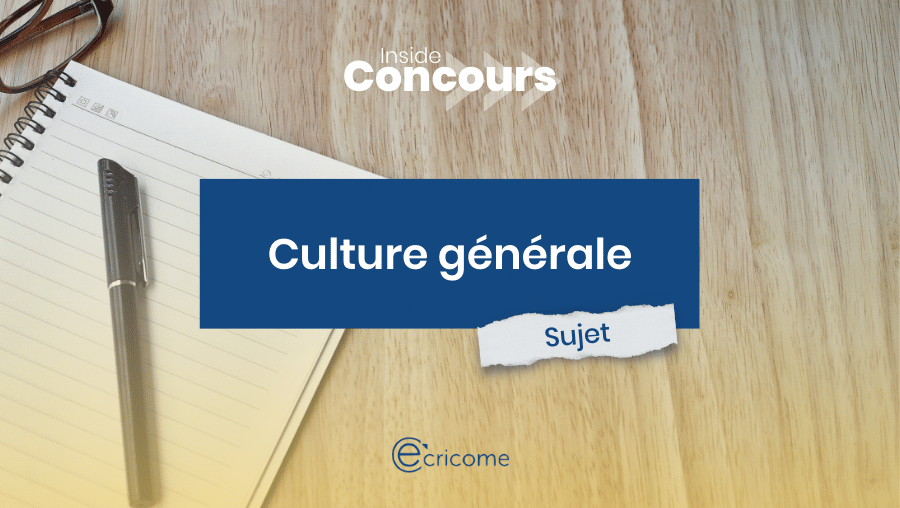 Culture Générale 2024 HEC emlyon - Corrigé - Major Prépa
