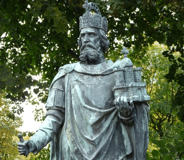 Éginhard, biographe de Charlemagne - "Vikings et Normands du milieu du ...