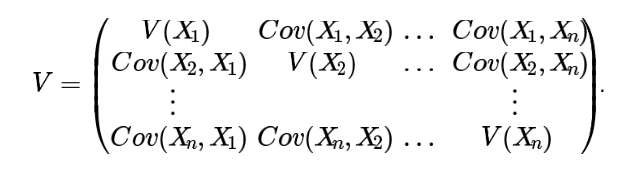 La matrice de variance/covariance (hors programme ECG) - Major Prépa