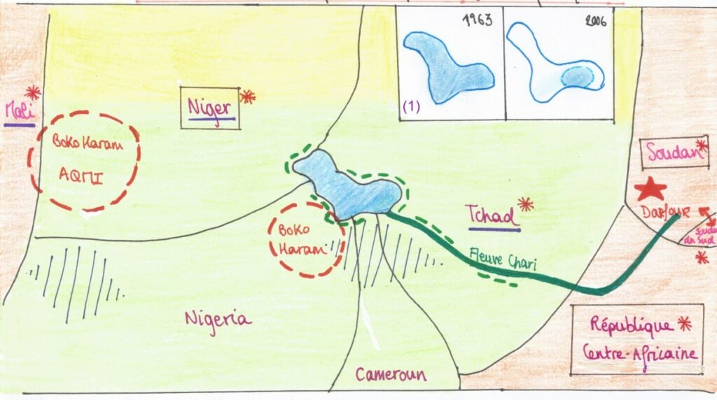 Carte Du Lac Tchad