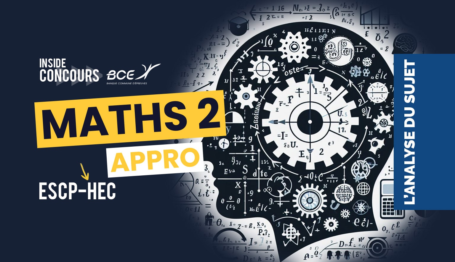 Maths 2 approfondies HEC ESCP 2024 - Analyse du sujet - Major Prépa