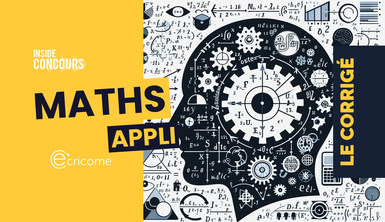 Corrigé maths appliquées ECRICOME 2024 - Major Prépa