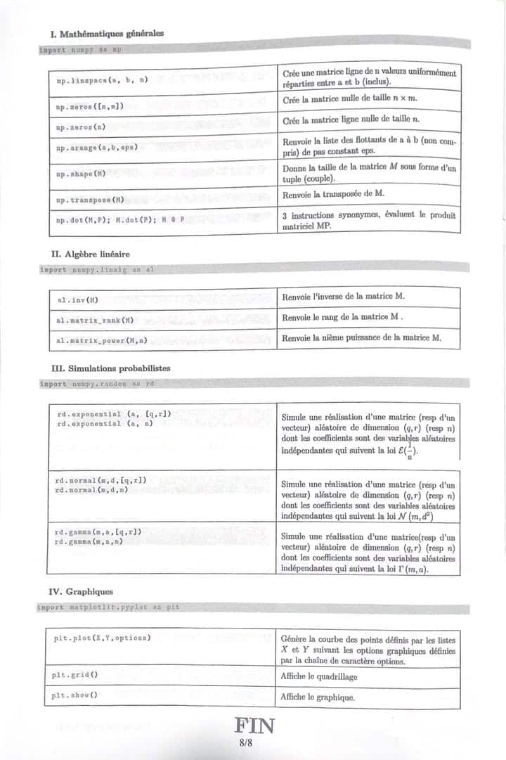 Maths I approfondies HEC / ESSEC 2025 - Sujet - Major Prépa
