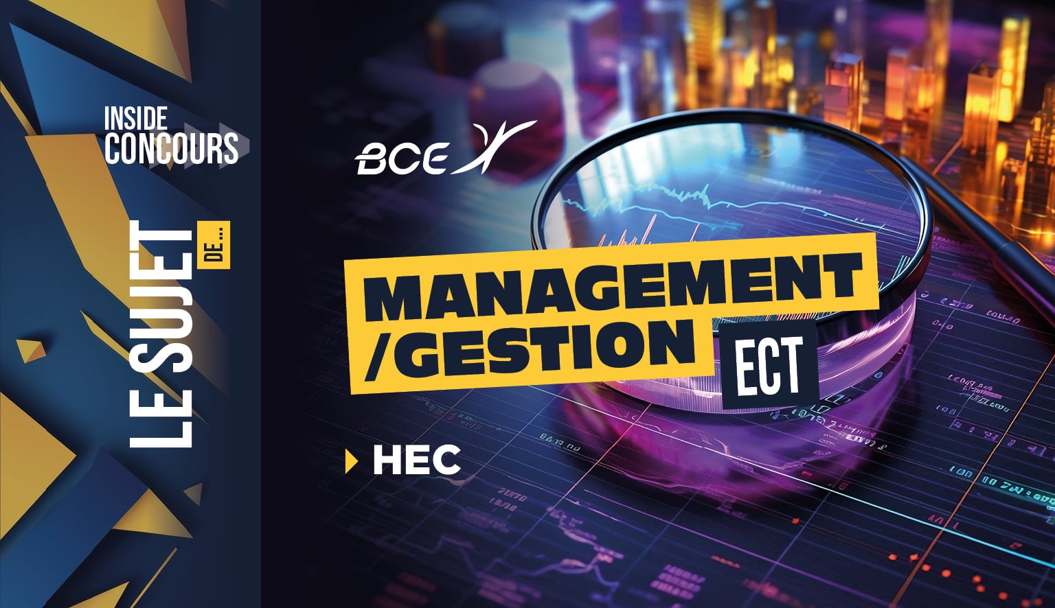 Management-Gestion HEC 2025 - Sujet - Major Prépa
