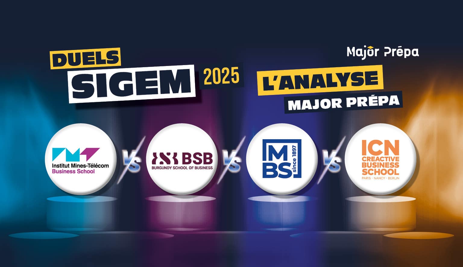 Duel SIGEM 2025 : IMT-BS progresse dans le classement - Major Prépa