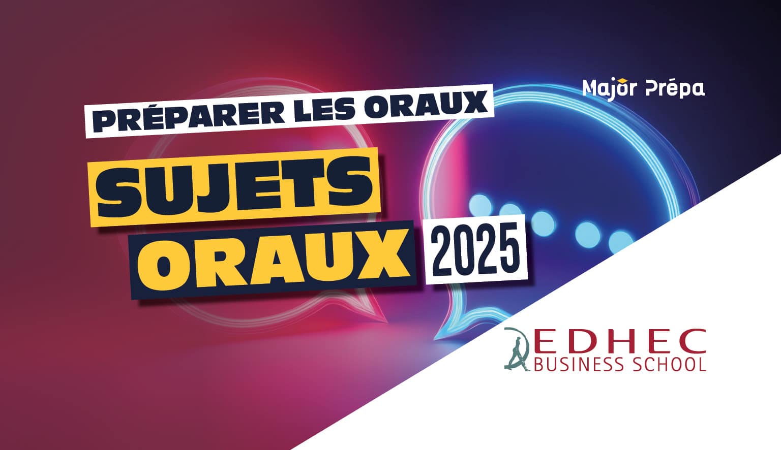EDHEC : Présentation, avis et admissions - Major Prépa