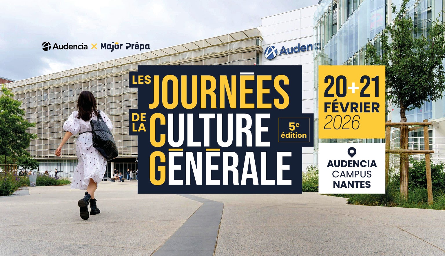 LES JOURNÉES DE LA CULTURE GÉNÉRALE 2026 (à Audencia) - Major Prépa