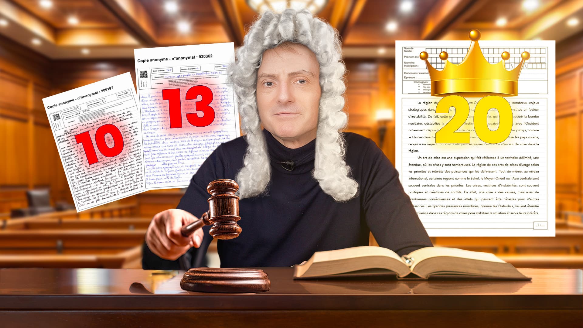 Un 10, un 13 et un 20 en Géopo ESSEC avec F. Munier - Major Prépa