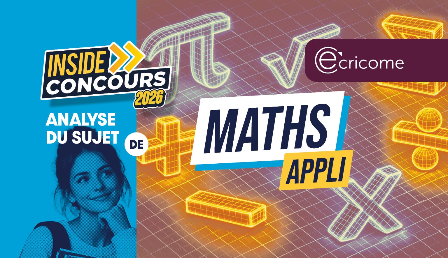 Analyse du sujet Maths appliquées ECRICOME 2026